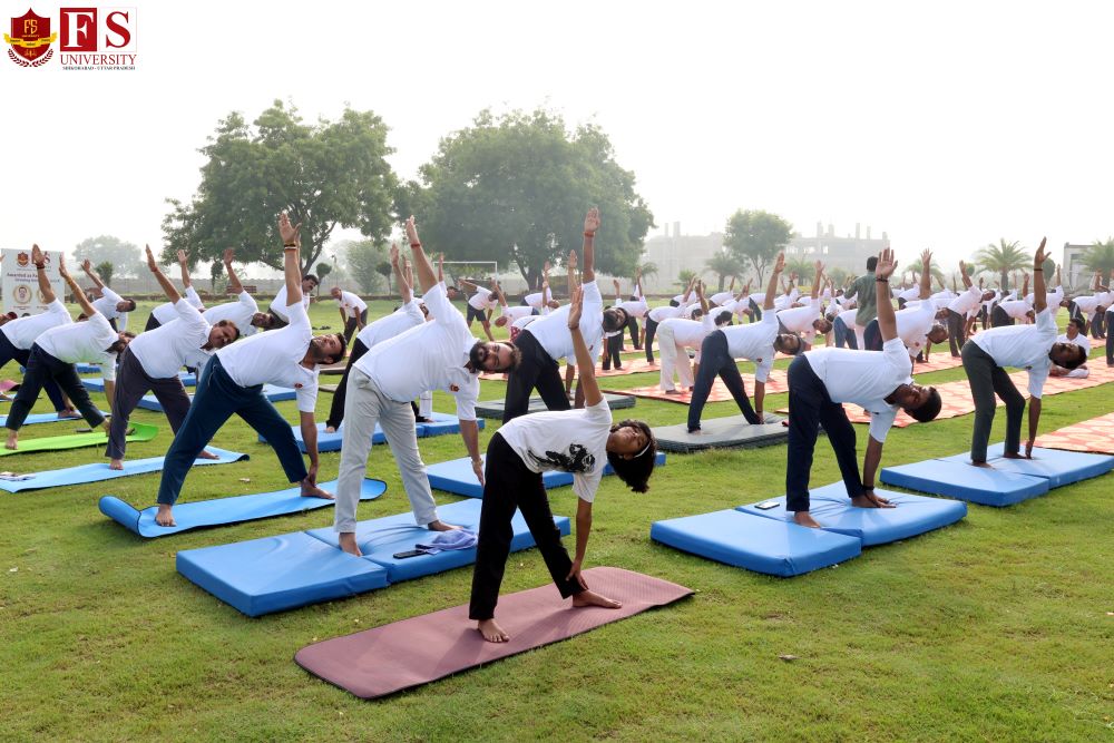International Yoga Day Celebrated at FS University – FS University ...